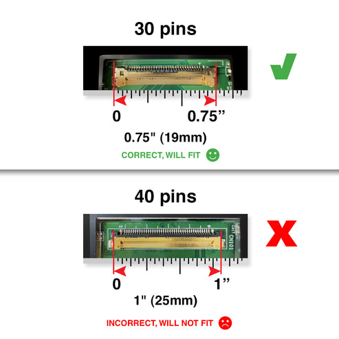 Replacement Screen For HP 15-FD0152WM 30 Pins FHD 1920x1080 – LCDBros